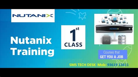 NUTANIX Tutorial Nutanix Training Class YouTube