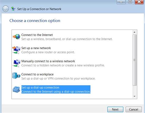 Create A Dial Up Networking Connection Techyv Com