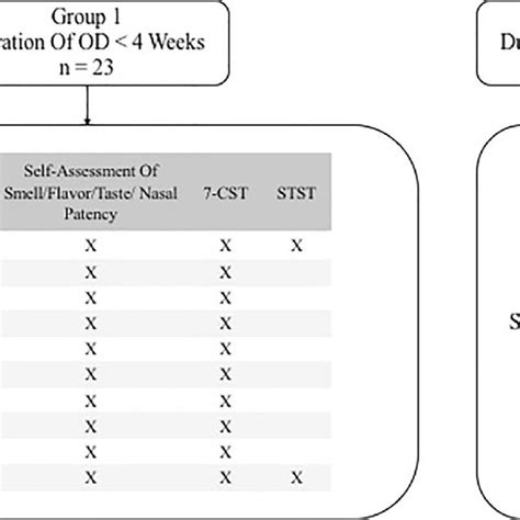 Flowchart Of The Procedure According To Group Classification Od