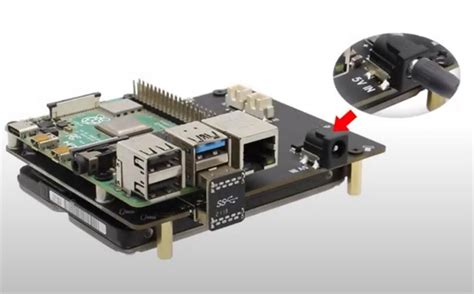 x825 v2 0 raspberry pi 4 için sata hdd ssd genişletme kartı satın al