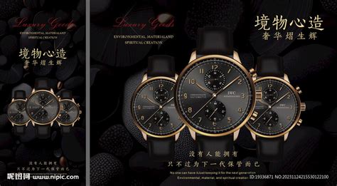 奢侈品手表海报设计图 广告设计 广告设计 设计图库 昵图网