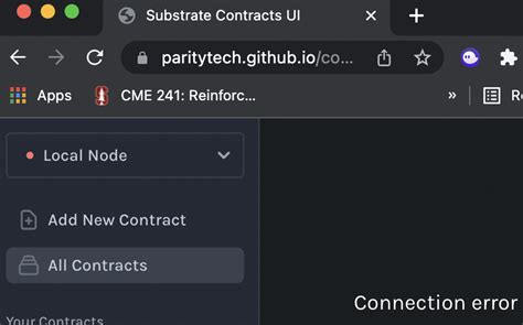 Substrate Contracts Node Does Not Produce Blocks · Issue 50