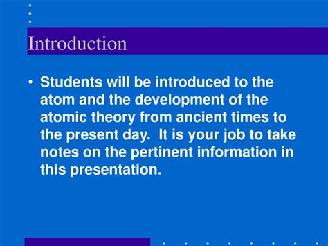 PPT Atomic Theory PowerPoint Presentation Free Download ID 3817408