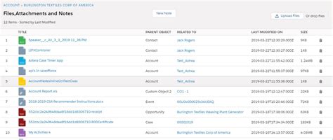rollup files notes and attachments salesforce lightning component