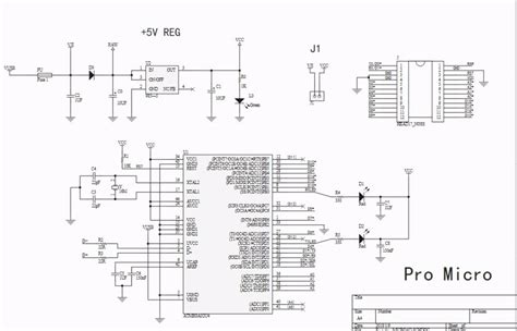 Pro Micro Atmega32u4 Au 5v16mhz New Black Pcb With Bootloader Micro U Eelectronicparts