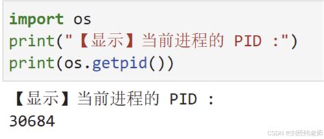 获取当前进程的进程标识符osgetpid Csdn博客