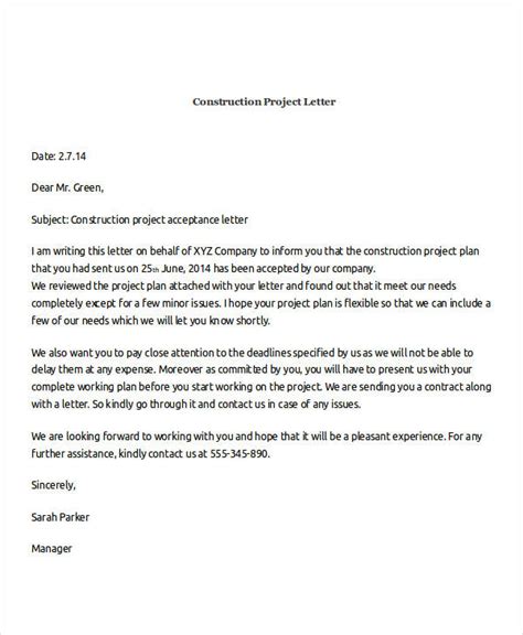 85 Acceptance Letter Examples To Download