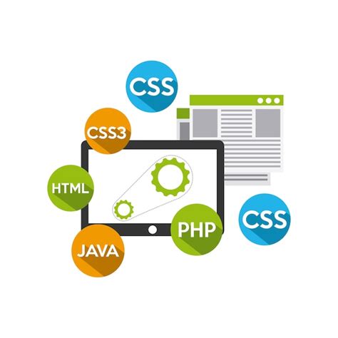 Premium Vector Software Programming Concept Icon