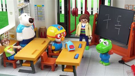 뽀로로 학교에서 무슨일이 포비와 사고뭉치 크롱이 사고치다 뽀로로 장난감 애니 Pororo Toy Video 토이컴 Toycom Youtube