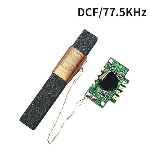 Dcf Khz Single Frequency Radio Antenna Rcc Module Clock Receiver Module Dcf M