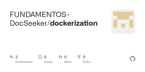 Github Fundamentos Docseekerdockerization
