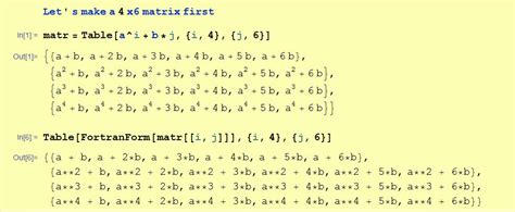 A Matrix [a] [a11 A12 A13 ] M N Matrix How To Extract A11 And