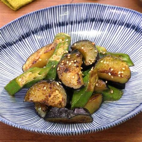 炒めて簡単♪ なすとオクラのみそ炒めのレシピ動画・作り方 Delish Kitchen