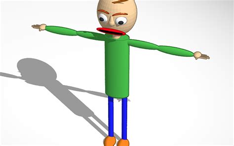 3d Design Baldi Tinkercad