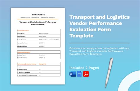 Editable Evaluation Form Templates In Word To Download