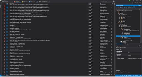 project could not be compiled try rebuilding from source manually ask