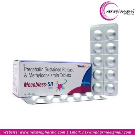 Pregabalin Sustained Release Methylcobalamin Tablets At ₹ 1700 Box