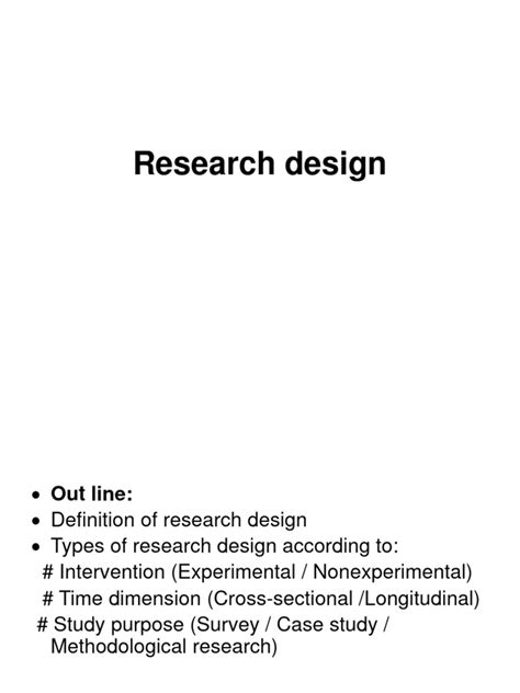 6 Research Design 2 Pdf Experiment Knowledge Management