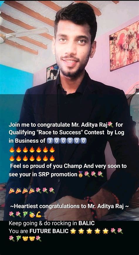 Aditya Raj On Linkedin Thanks To My Crp Narendra Kumar Behera Rp