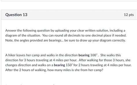 Solved 12 Pts Question 13 Answer The Following Question By Chegg Com