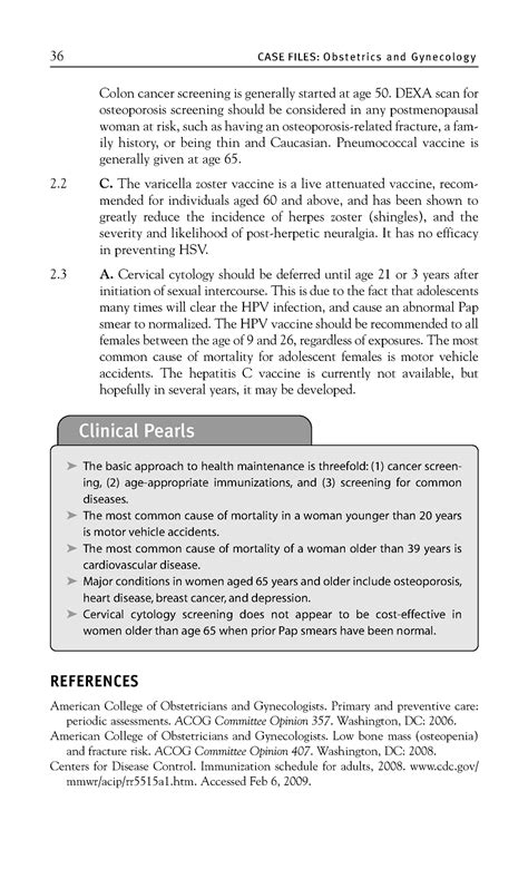 Case Files Obstetrics Gynecology Lecture Notesed 54387147 9 36 CASE FILES O B S T E T R I C S