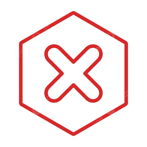 Incorrect Indications X Marks Rejected Disapproved Negation Misleading Inaccurate Absent Vector