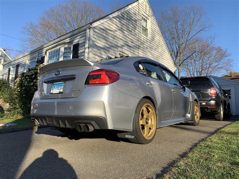 Finally Got Around To Installing A Single Point Duckbill Wrx
