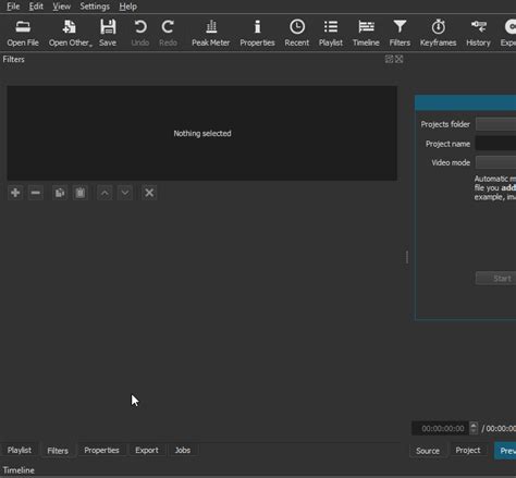 Crashfreeze After Adding A Text Rich Filter Bug Shotcut Forum