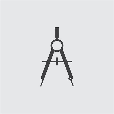 Premium Vector Compasses Icon
