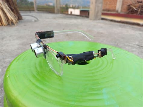 Smart Glasses For Blind Using Arduino And Ultrasonic Sensor