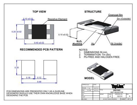 01005 Chip Resistor