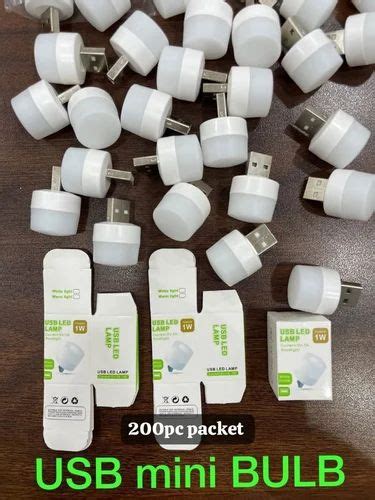 7 W Mini USB LED Bulb Cool Daylight At 6 Piece In New Delhi ID 26716314891