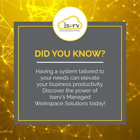 The Iserv Company On Linkedin Elevate Your Business Productivity With Iservs Managed Workspace…