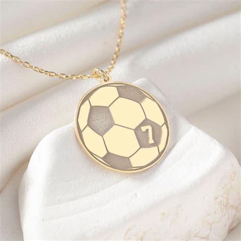 Soccer Necklace Etsy