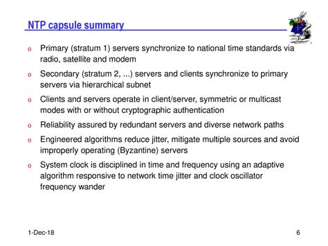 Network Time Protocol Past Present And Future Ppt Download