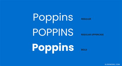 20poppins Typeface Slidemodel