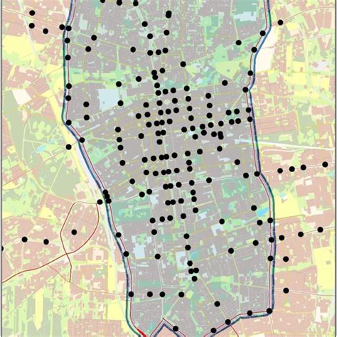 Distribution Of Inductive Loops In The Researched Area And Its Download Scientific Diagram
