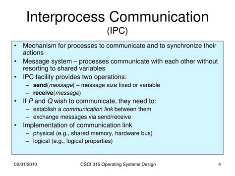Ppt Interprocess Communication Powerpoint Presentation Free Download Id3010367