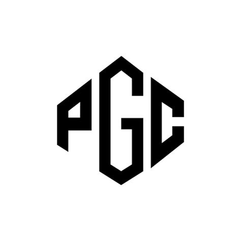 Premium Vector Pgc Letter Logo Design With Polygon Shape Pgc Polygon