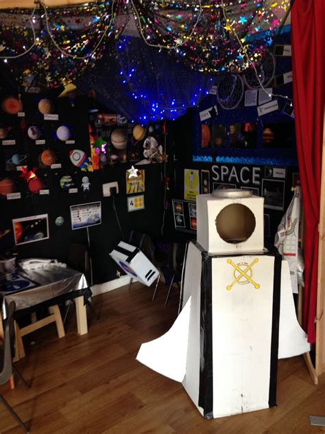 Space Station Rocket Role Play Area In Reception Role Play Areas