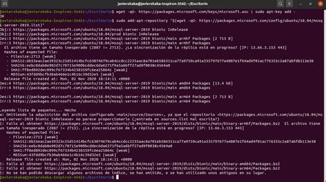 Apt Cant Install Mssql Server In Ubuntu 2004 Ask Ubuntu
