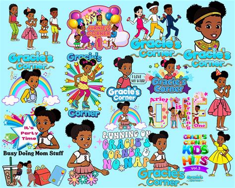 Gracies Corner Png Bundle Gracie Corner And Friends Png Gracie Corner Bundle Png Digital