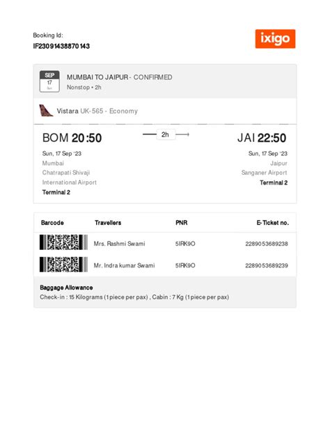 Vistara Pdf Fee Aviation