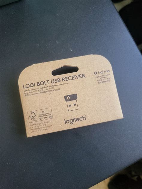 Logitech Bolt USB Receiver Computers Tech Parts Accessories Mouse Mousepads On Carousell