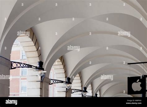 The Signage For Apples Covent Garden Store London Uk Against The