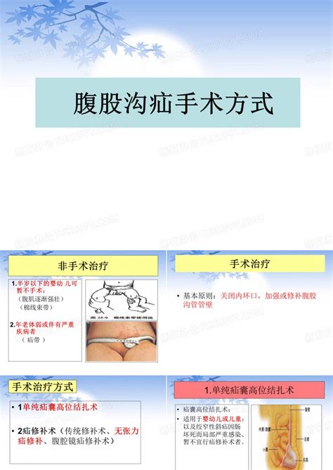 腹股沟疝手术模板下载 手术 图客巴巴