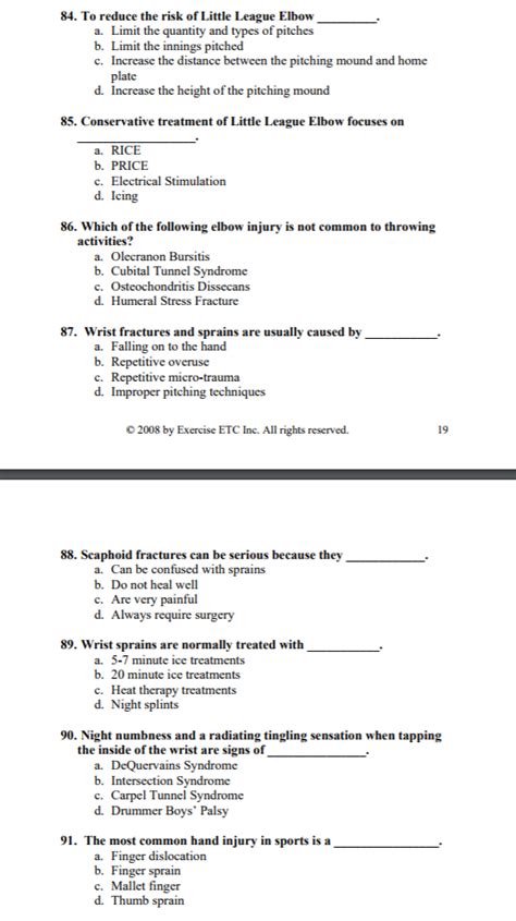 Solved 1 Functional Conditioning Is A Training Technique