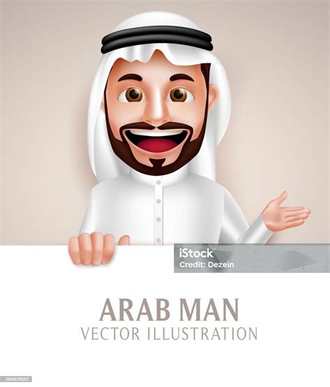 사우디 아랍 남자 벡터 캐릭터 행복 미소 들고 흰색 3차원 형태에 대한 스톡 벡터 아트 및 기타 이미지 3차원 형태 공란 교사 교육 관련 직업 Istock