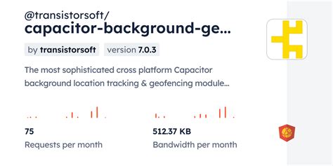Transistorsoft Capacitor Background Geolocation Cdn By Jsdelivr A Cdn For Npm And Github