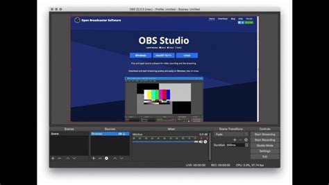 How To Download Install And Use Obs On Mac